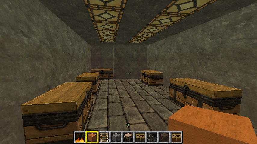 Vault 13 in Minecraft - A fully equiped vault with automated locks and ...