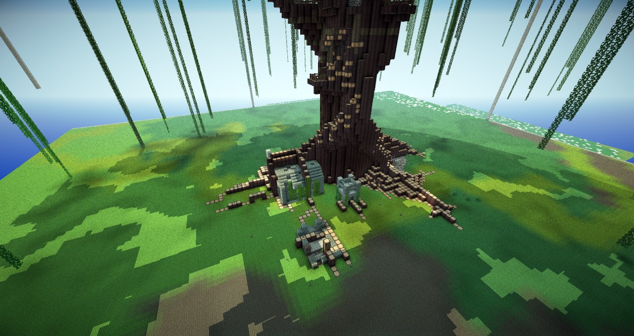 World of Toria Elven Tree Minecraft Map