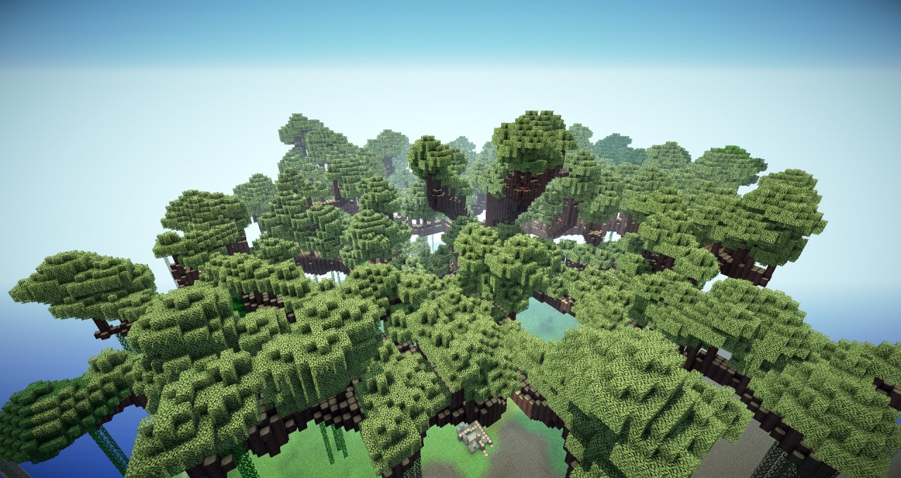 World of Toria Elven Tree Minecraft Map