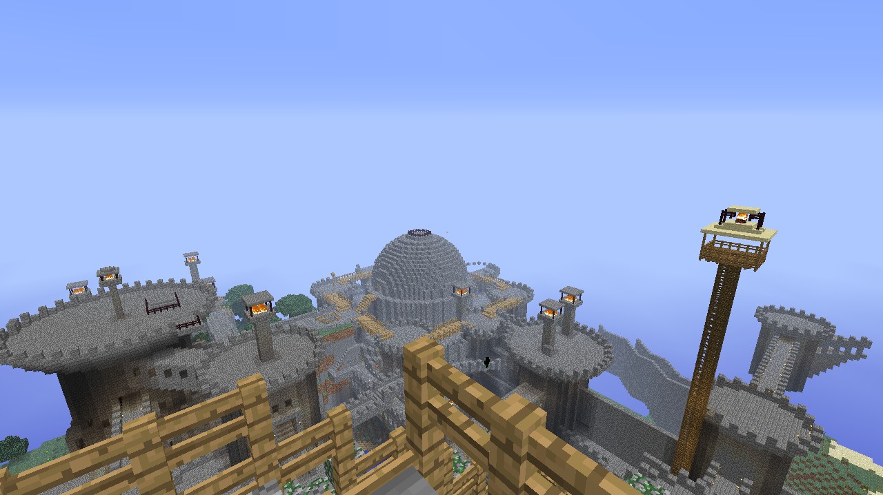 Mcraftworlds Battle Castle Minecraft Map