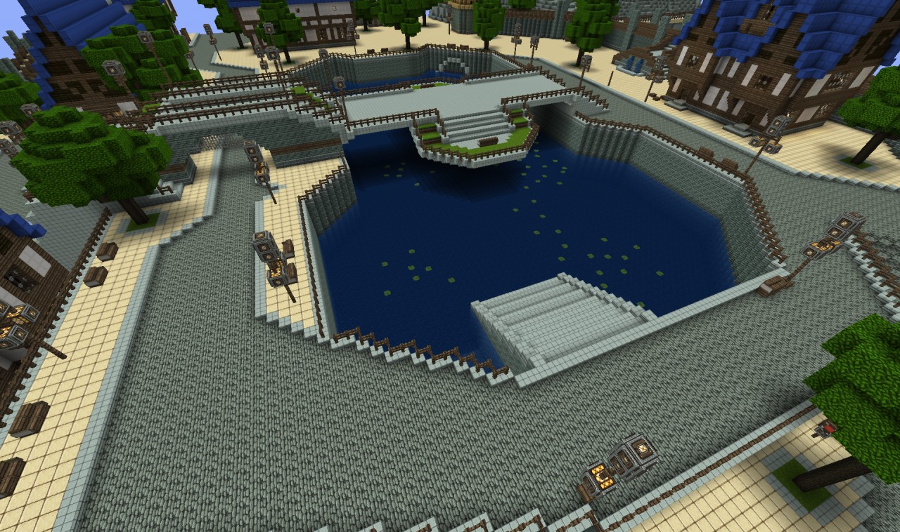 Ragnarok Online II - The Gate of the World - Prontera City Minecraft Map