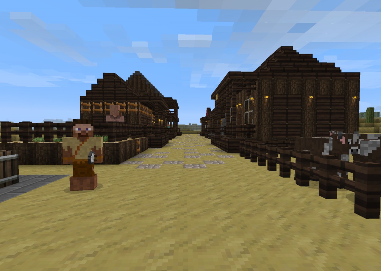 Western Gold Rush Minecraft Map