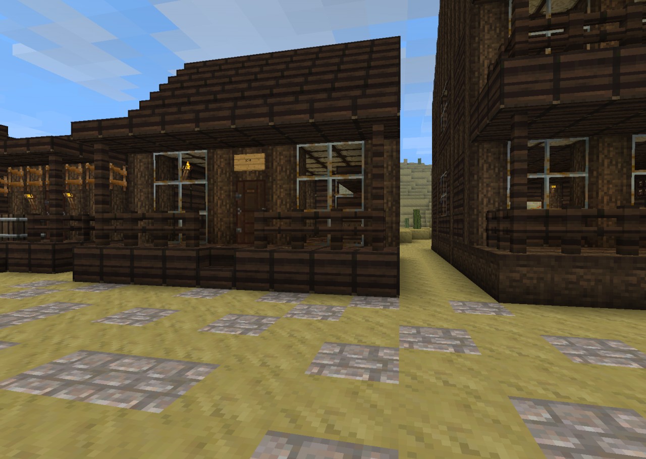 Western Gold Rush Minecraft Map