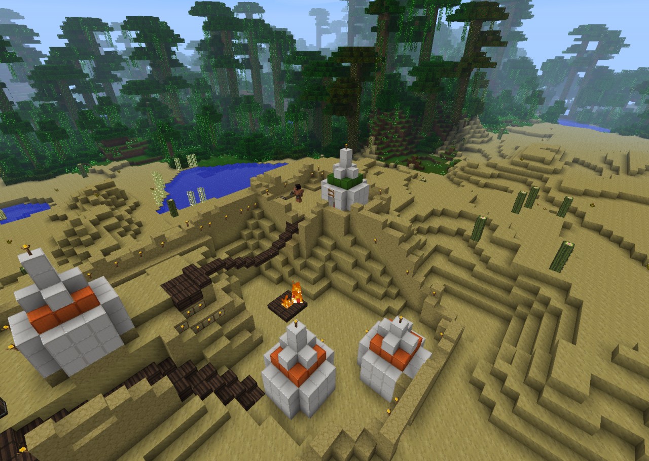Western Gold Rush Minecraft Map