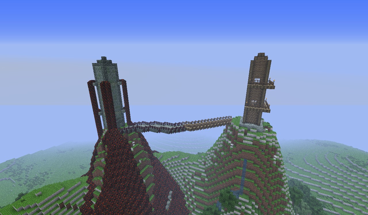 Two towers Minecraft Map