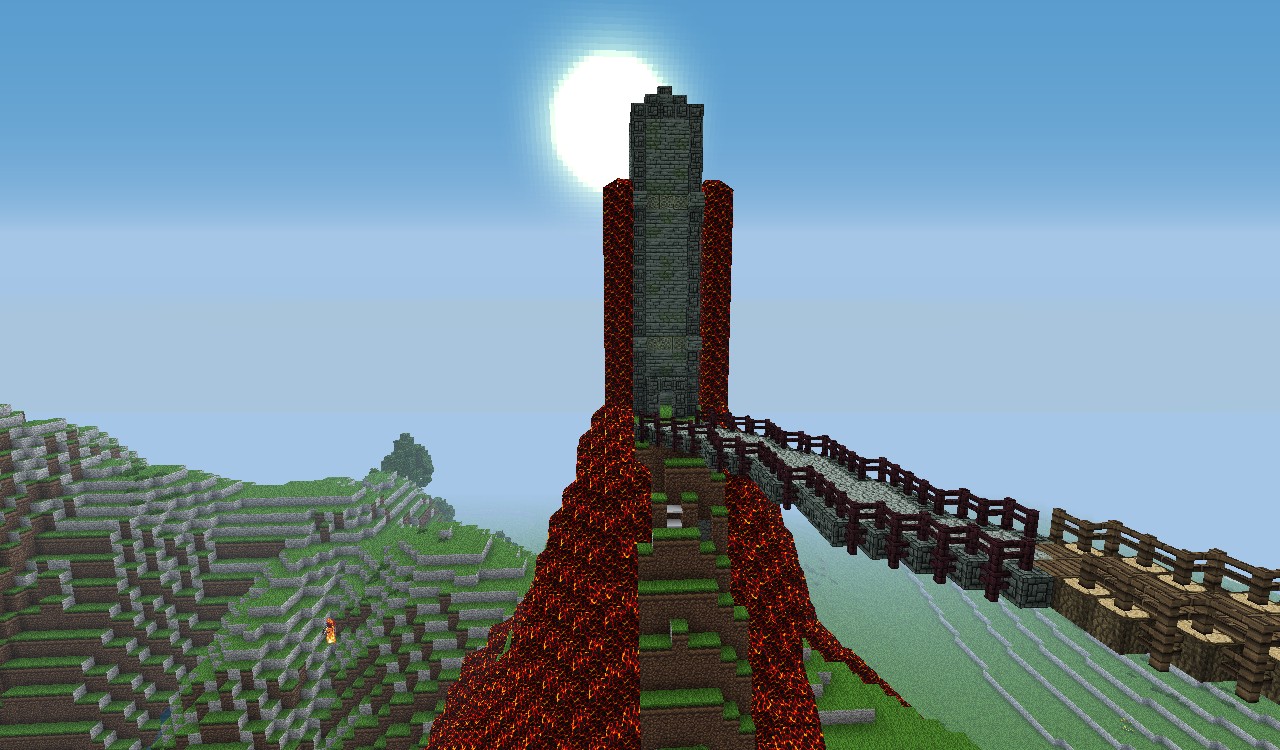 Two towers Minecraft Map