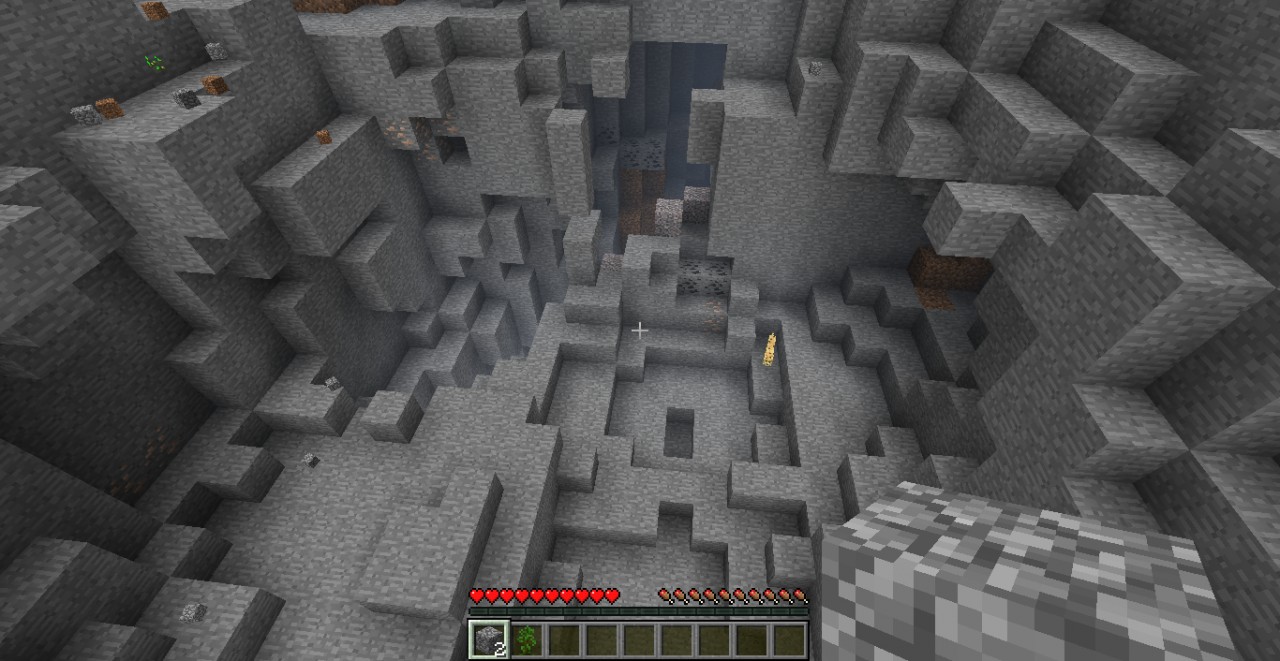 A Massive Hole Minecraft Map
