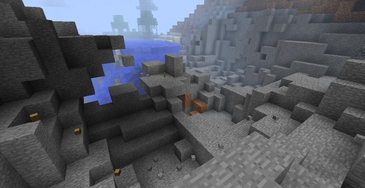 A Massive Hole Minecraft Map