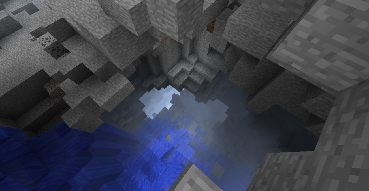 A Massive Hole Minecraft Map