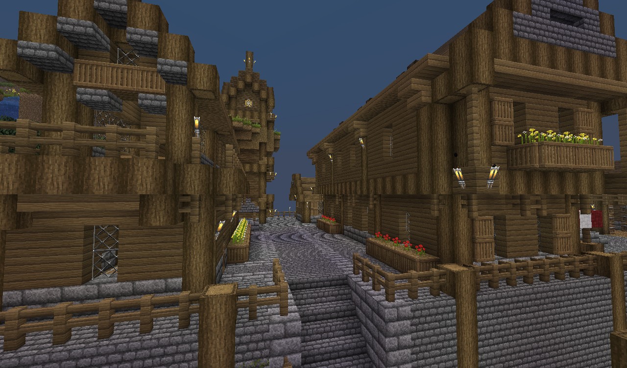 Town of Lotén Minecraft Map