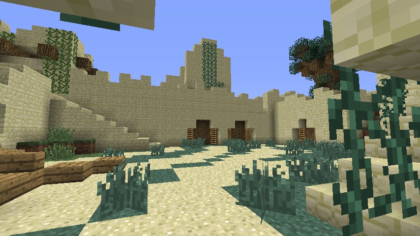 Erosion map from Modern Warfare 3 Minecraft Map