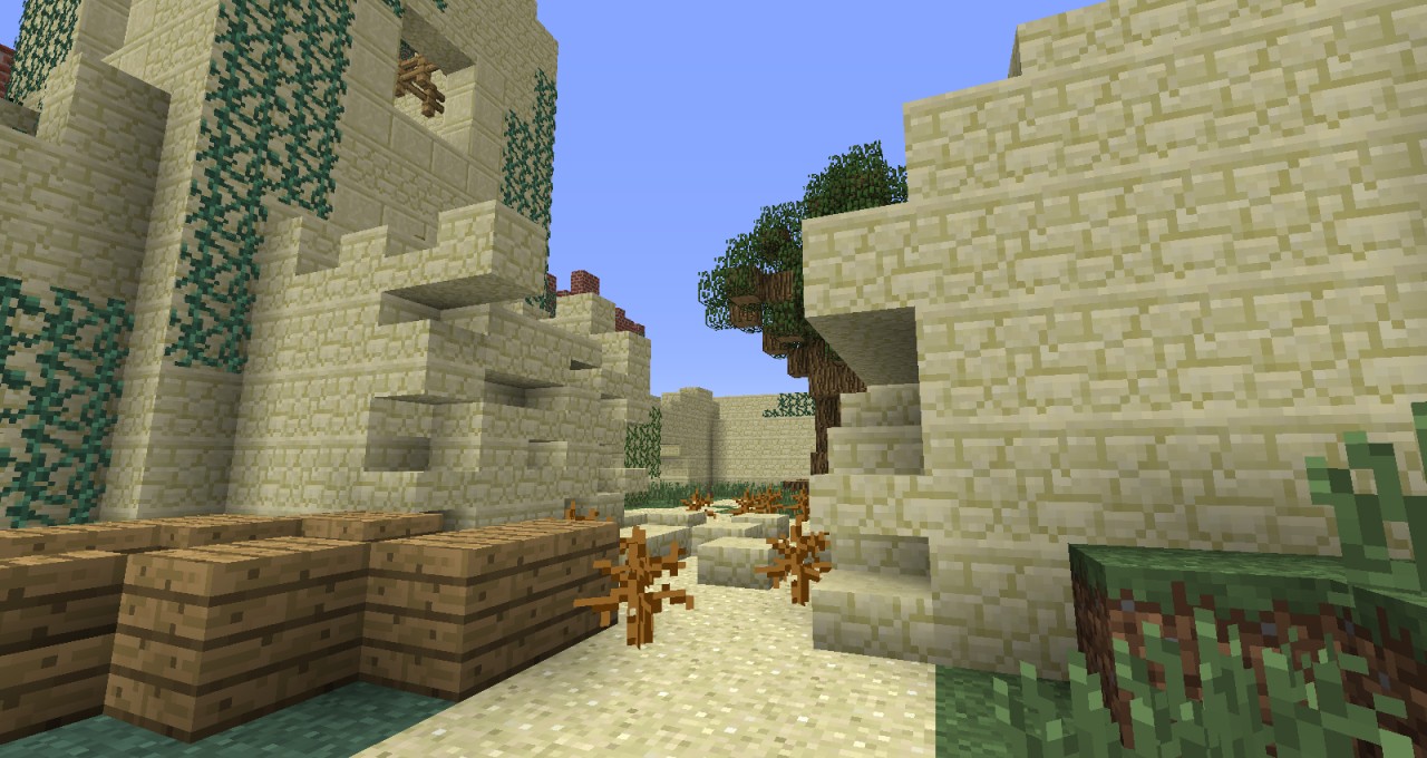Erosion map from Modern Warfare 3 Minecraft Map