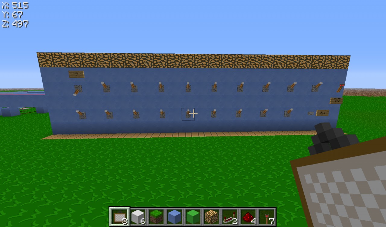 BIG screen Minecraft Map