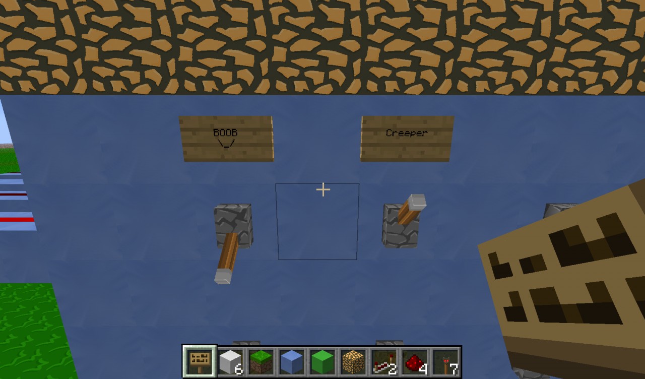 BIG screen Minecraft Map