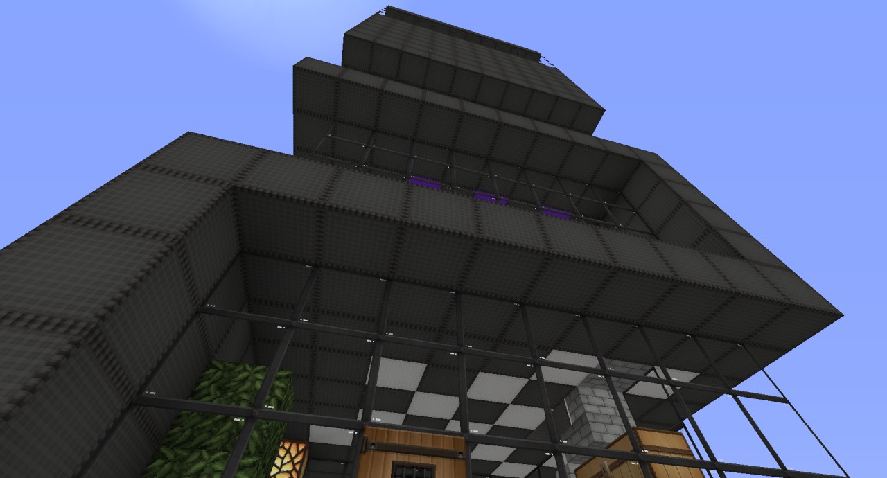 Stacked Modern Home Minecraft Map