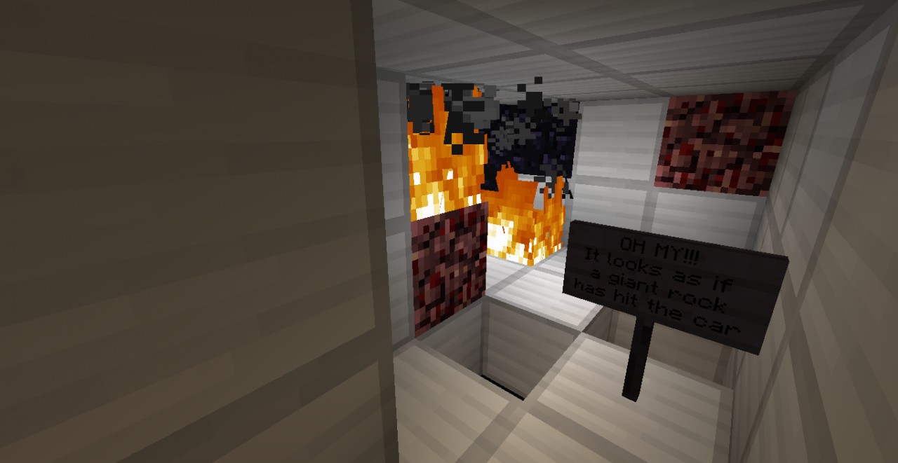 Crushed and Stranded Minecraft Map