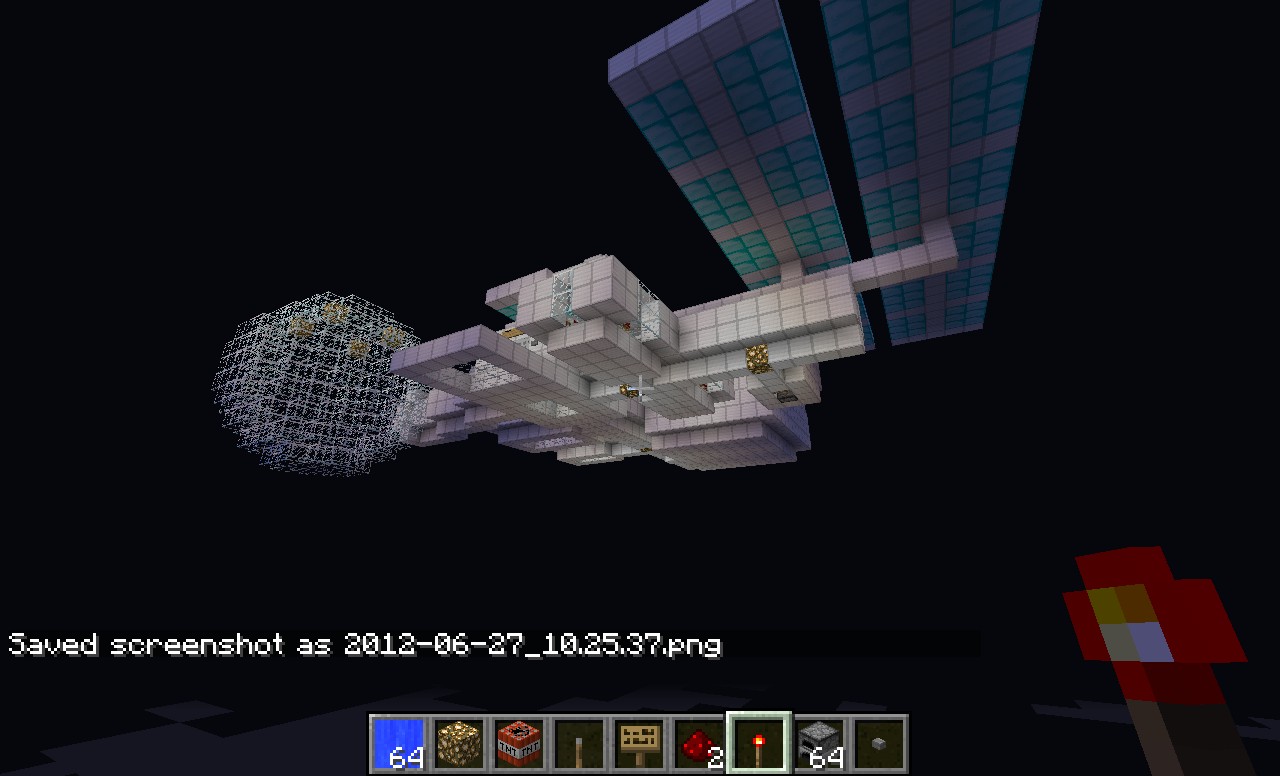 Minecraft space base&station Minecraft Map