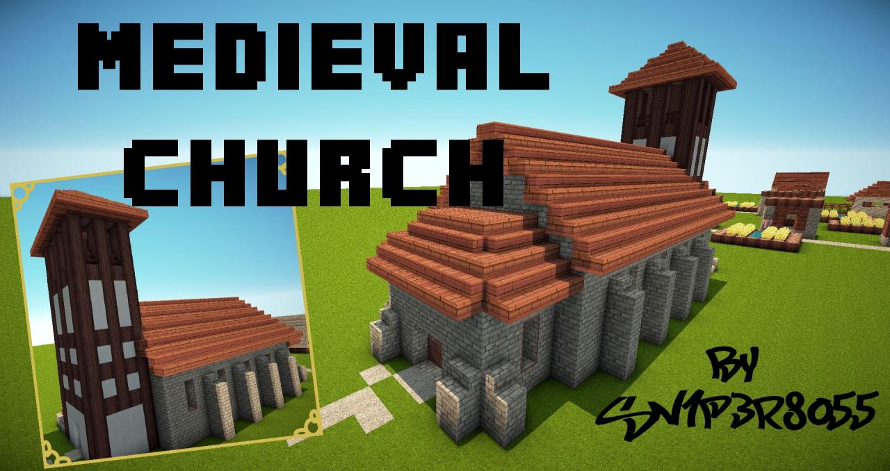 Medieval Church Minecraft Map