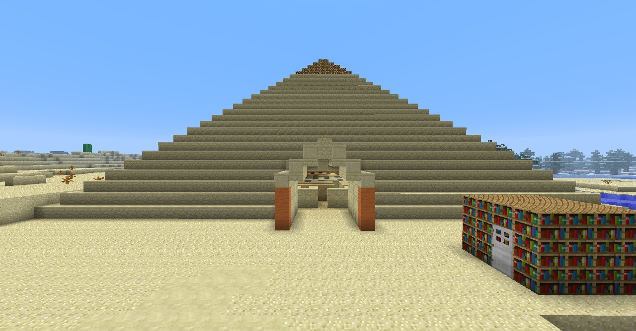 pyramid maze! Minecraft Map