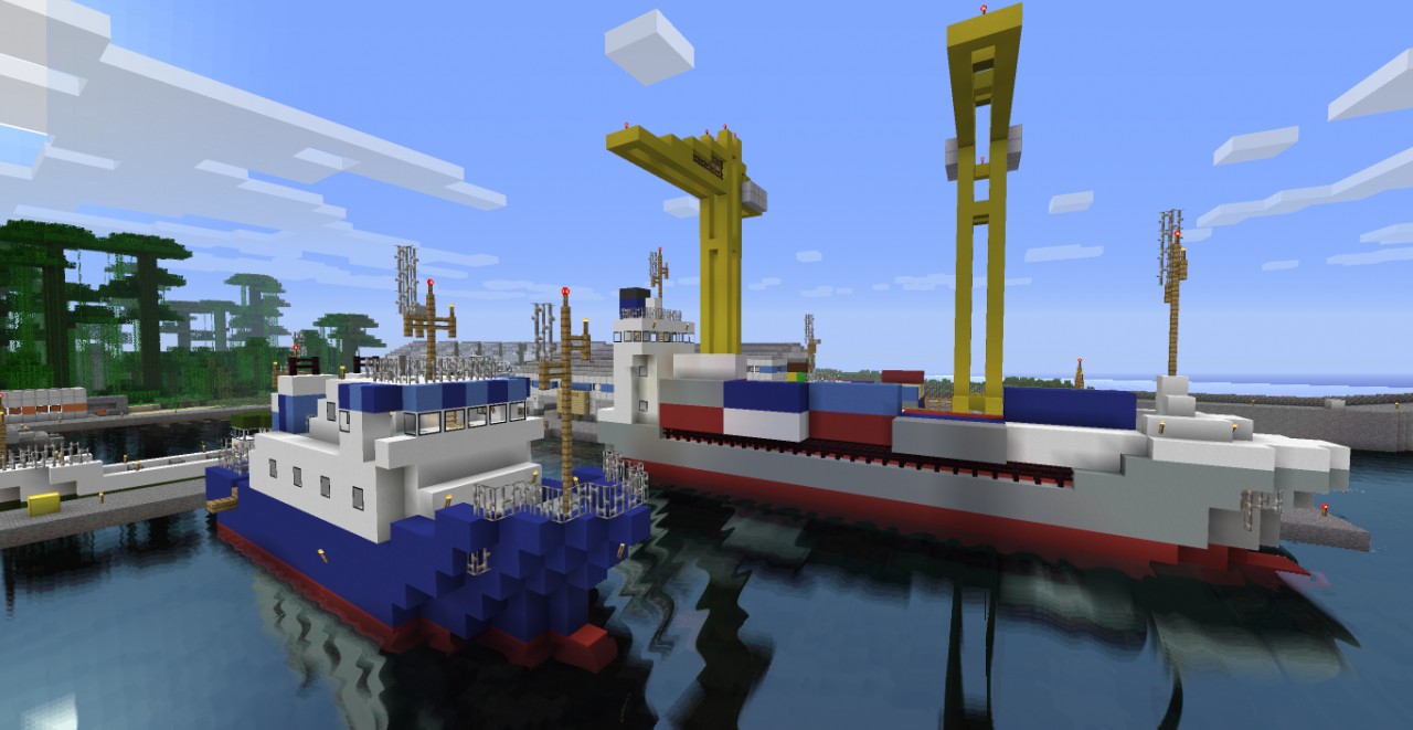 Marine Traffic World v1.1 Minecraft Map