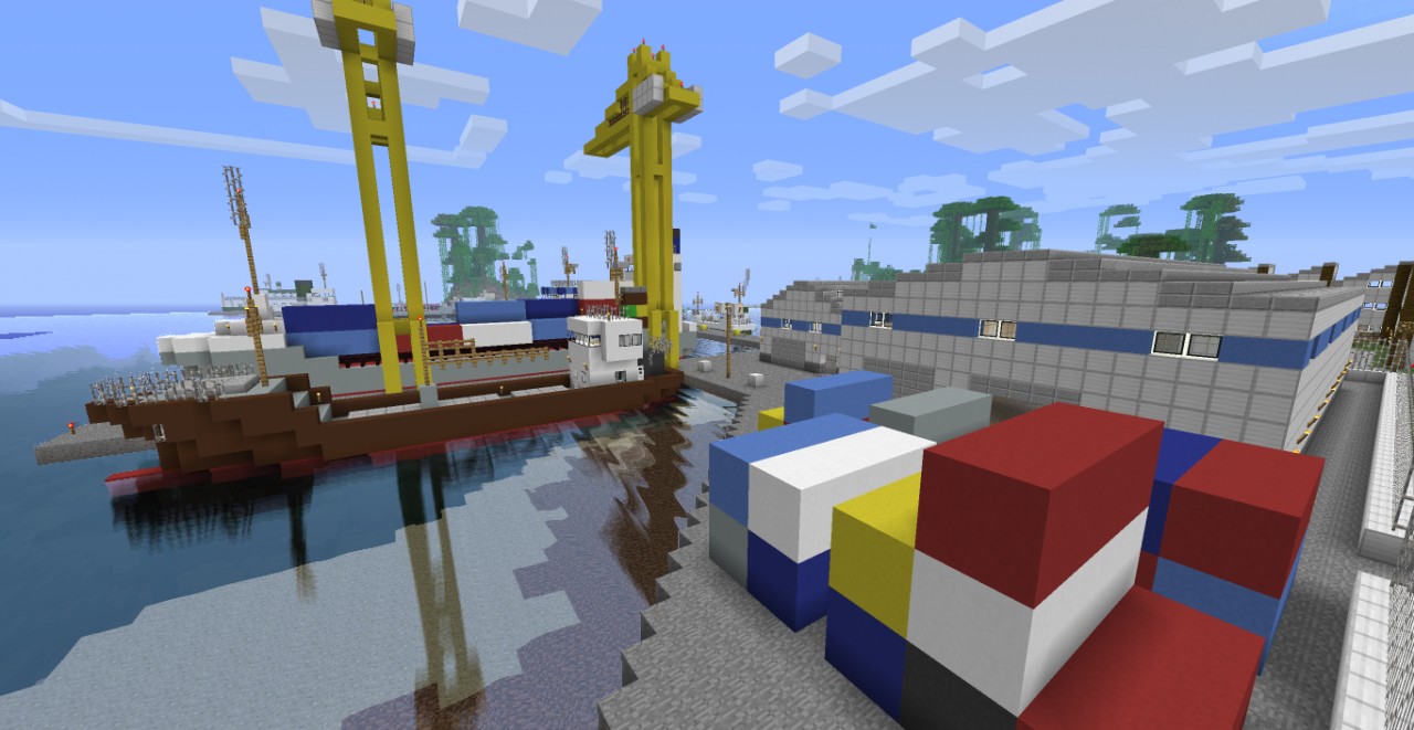 Marine Traffic World v1.1 Minecraft Map