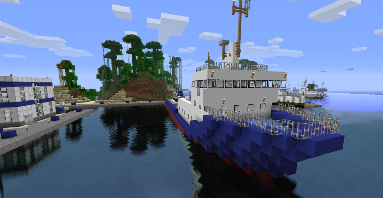 Marine Traffic World v1.1 Minecraft Map