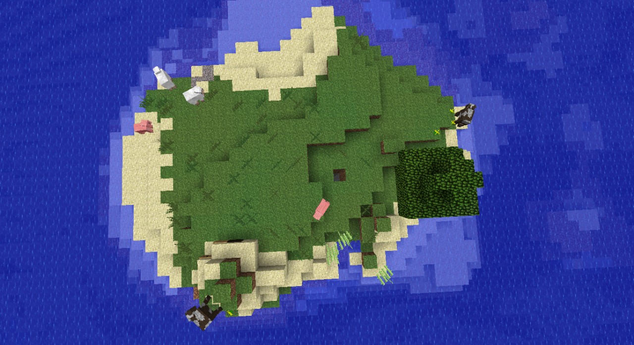 Simple Survival Craft (More Challanging) Minecraft Map