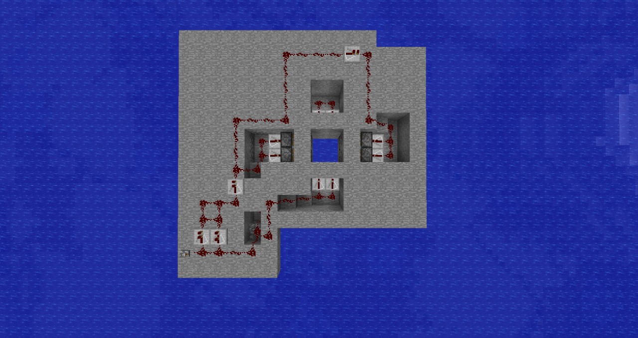 Trap 2x2 Minecraft Map