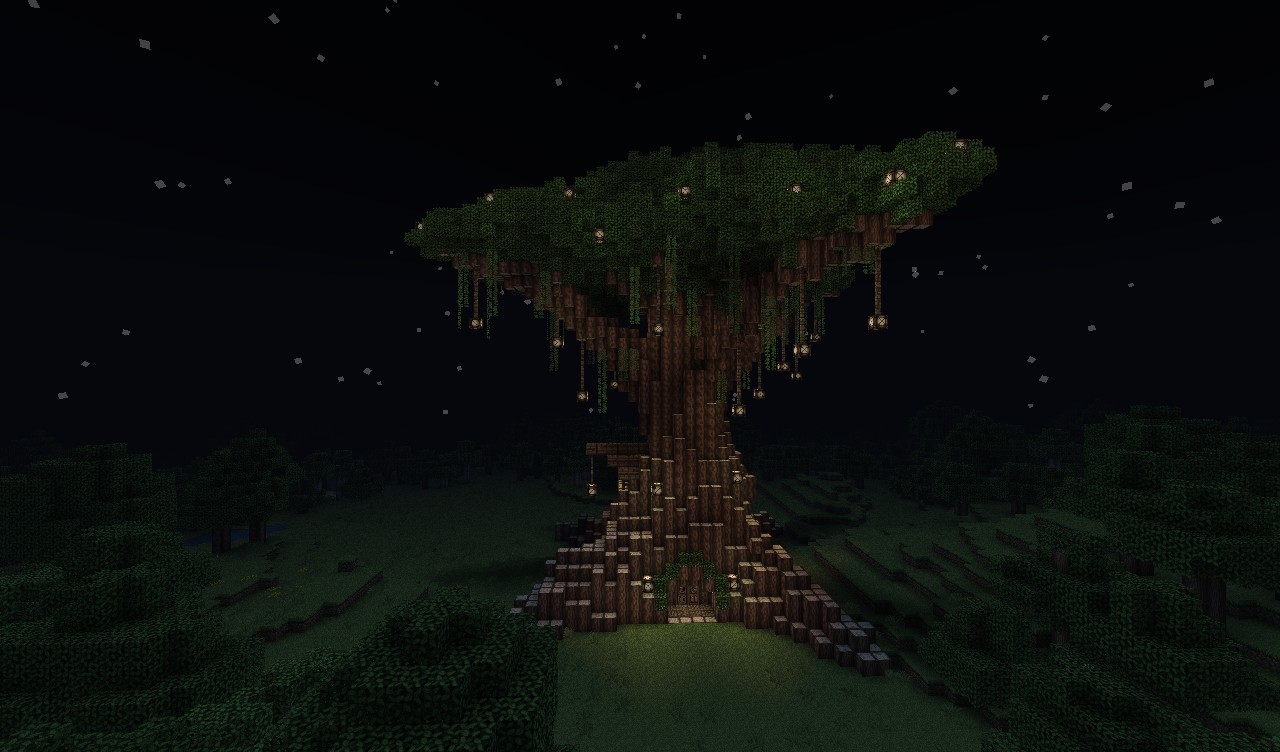 Elven tree Minecraft Map