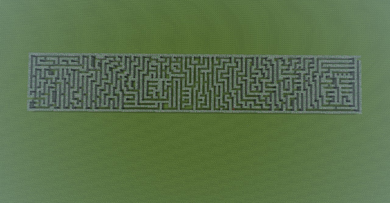 Longest maze in minecraft! Minecraft Map