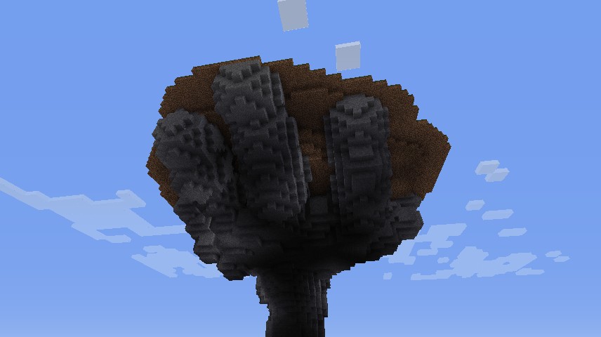 The Hand from the Void Minecraft Map
