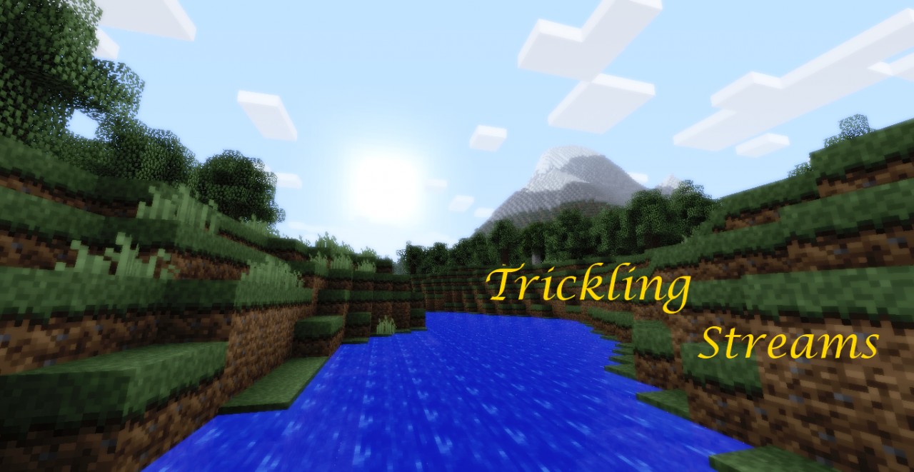 The Flowing Forests *Custom Terrain* Minecraft Map