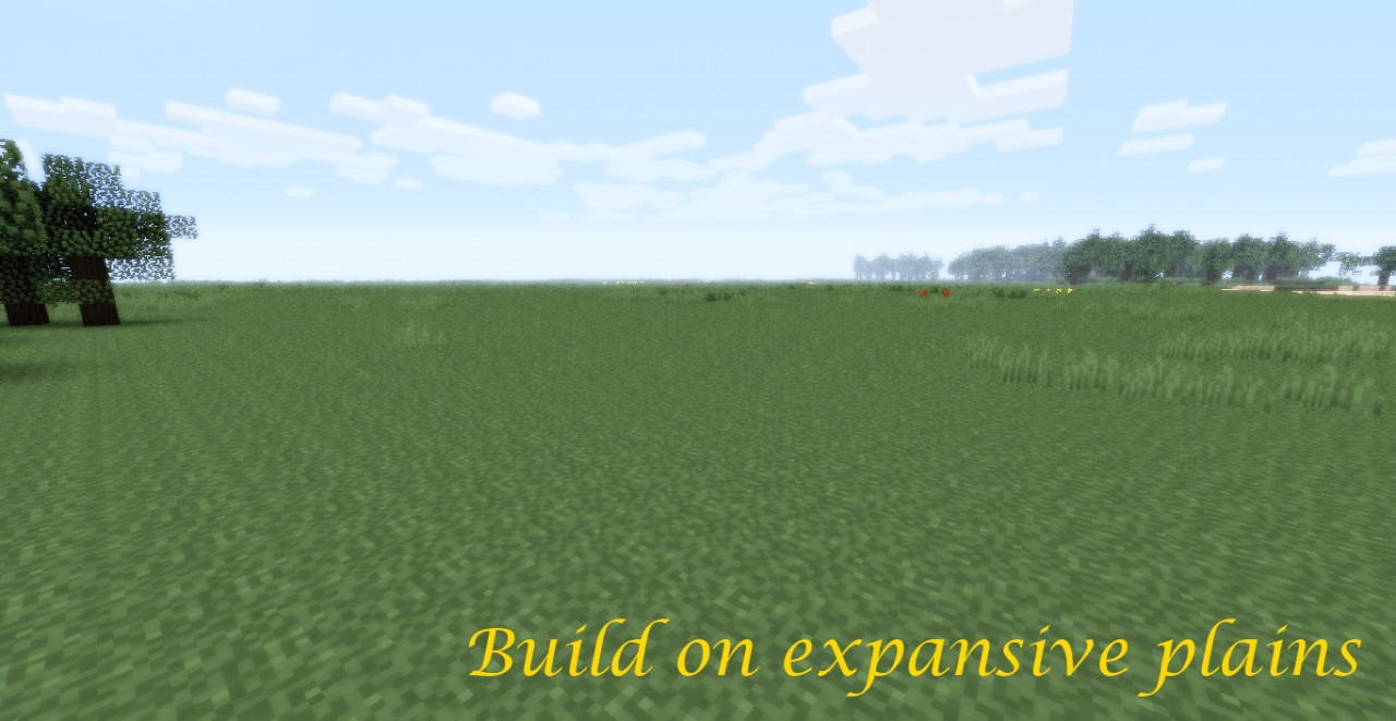 The Flowing Forests *Custom Terrain* Minecraft Map