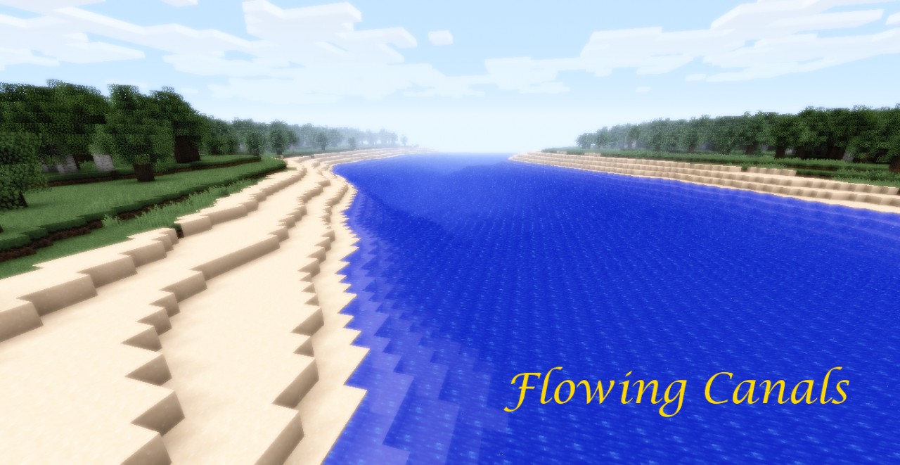 The Flowing Forests *Custom Terrain* Minecraft Map