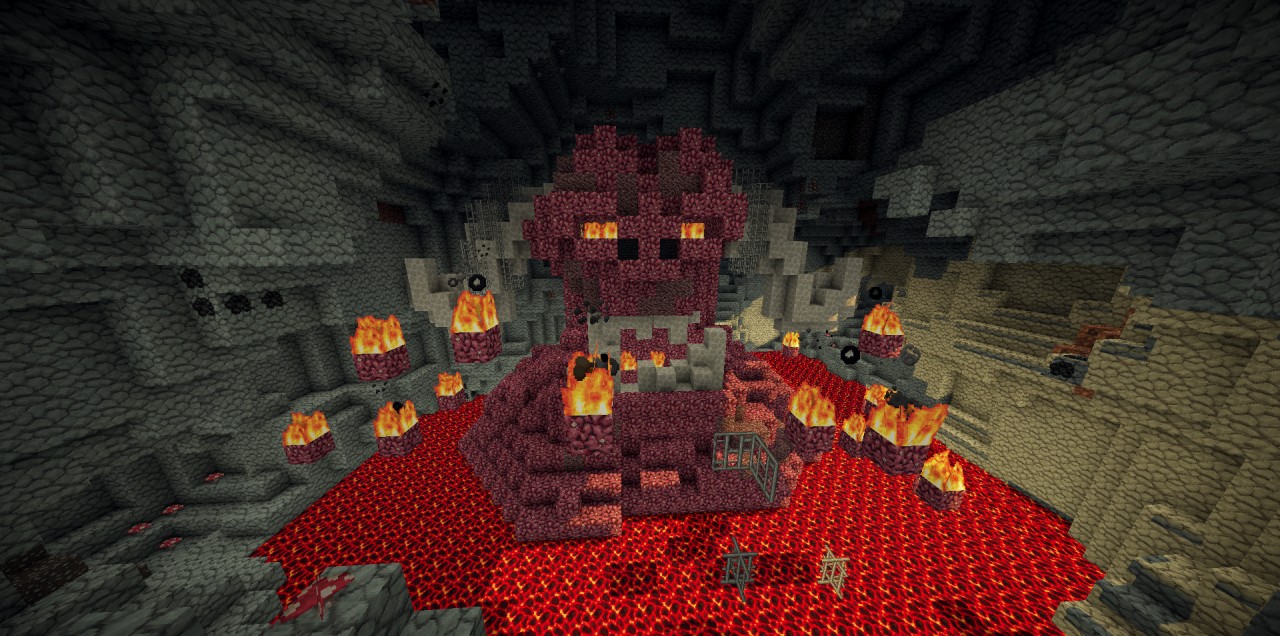 Suicide Island - Satan's Nest *FIXED [Challenge Map Download] Minecraft Map