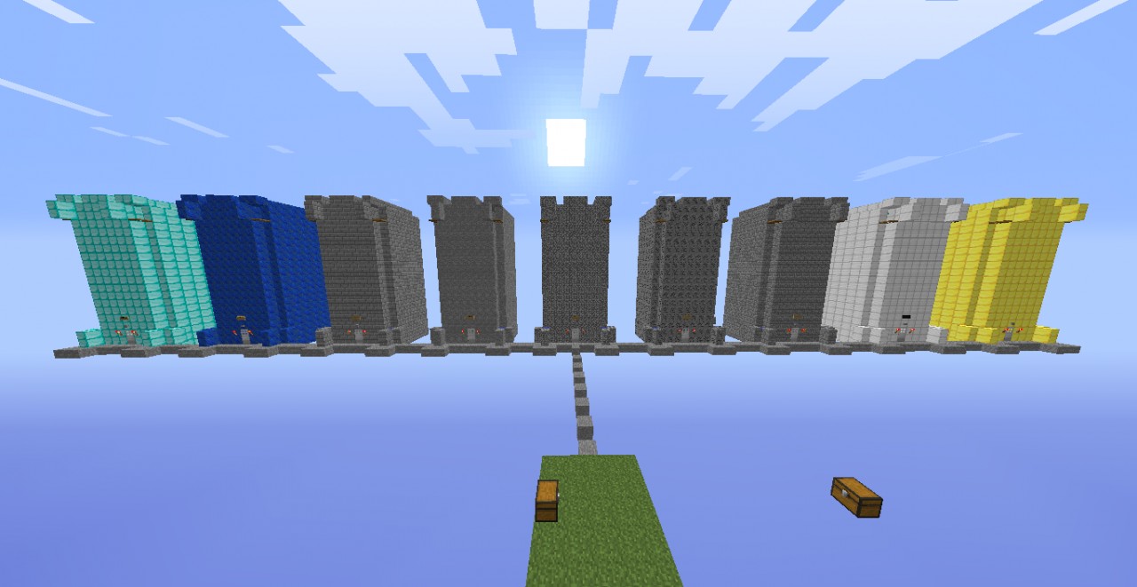 V1.0 [Survival] The 9 Towers of Minecraft Minecraft Map