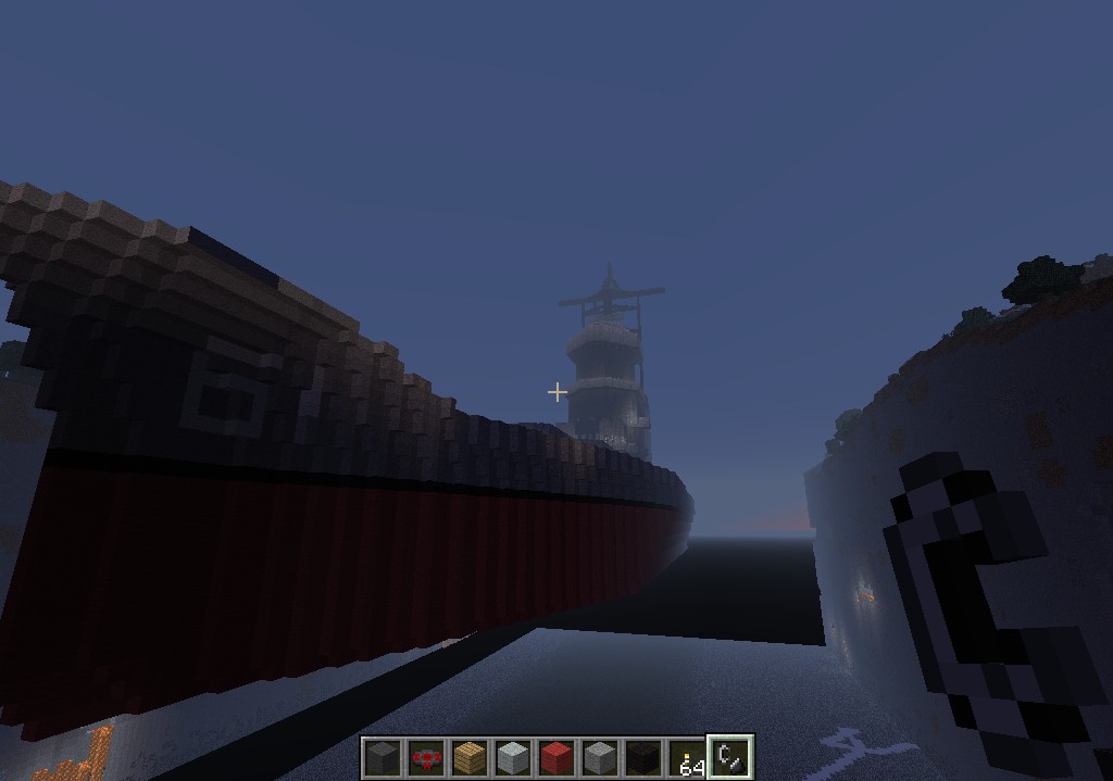 U.S.S. Iowa Minecraft Map