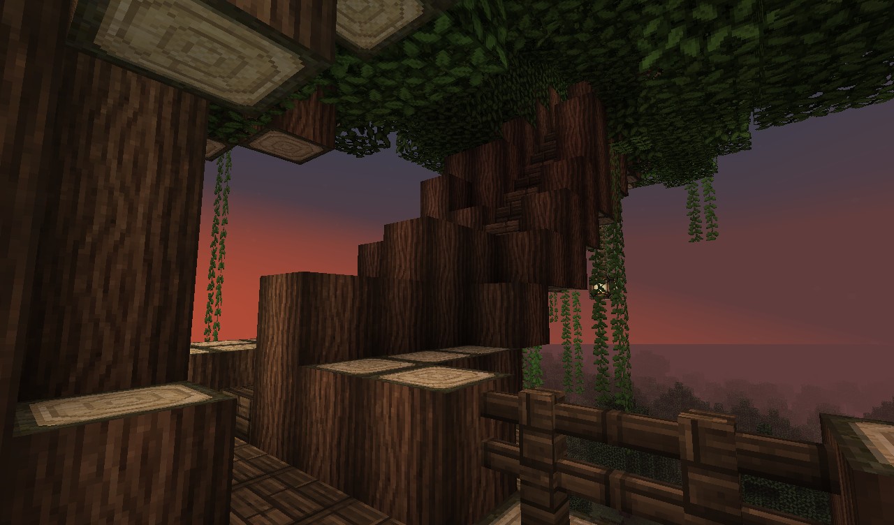 Elven tree Minecraft Map