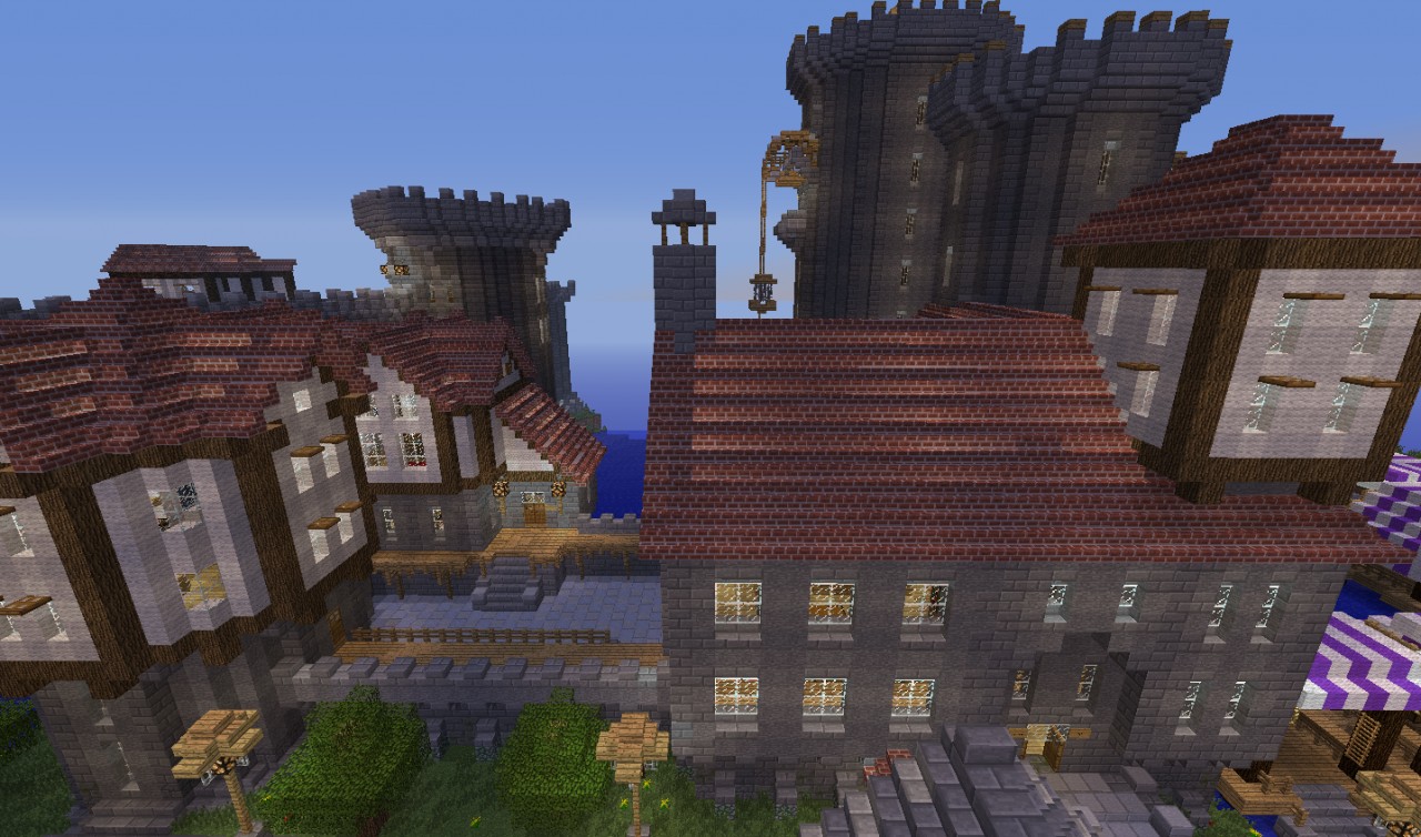 Imdeity City Jail and Magistrate Minecraft Map
