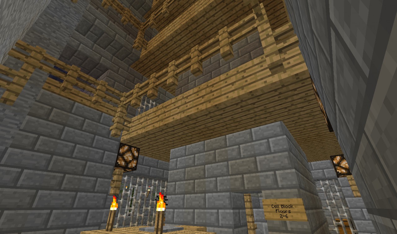 Imdeity City Jail and Magistrate Minecraft Map
