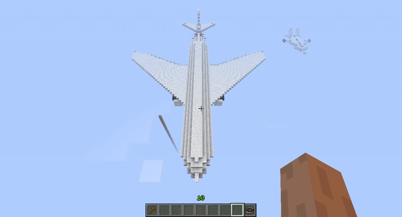Boeing 777-300 Minecraft Map