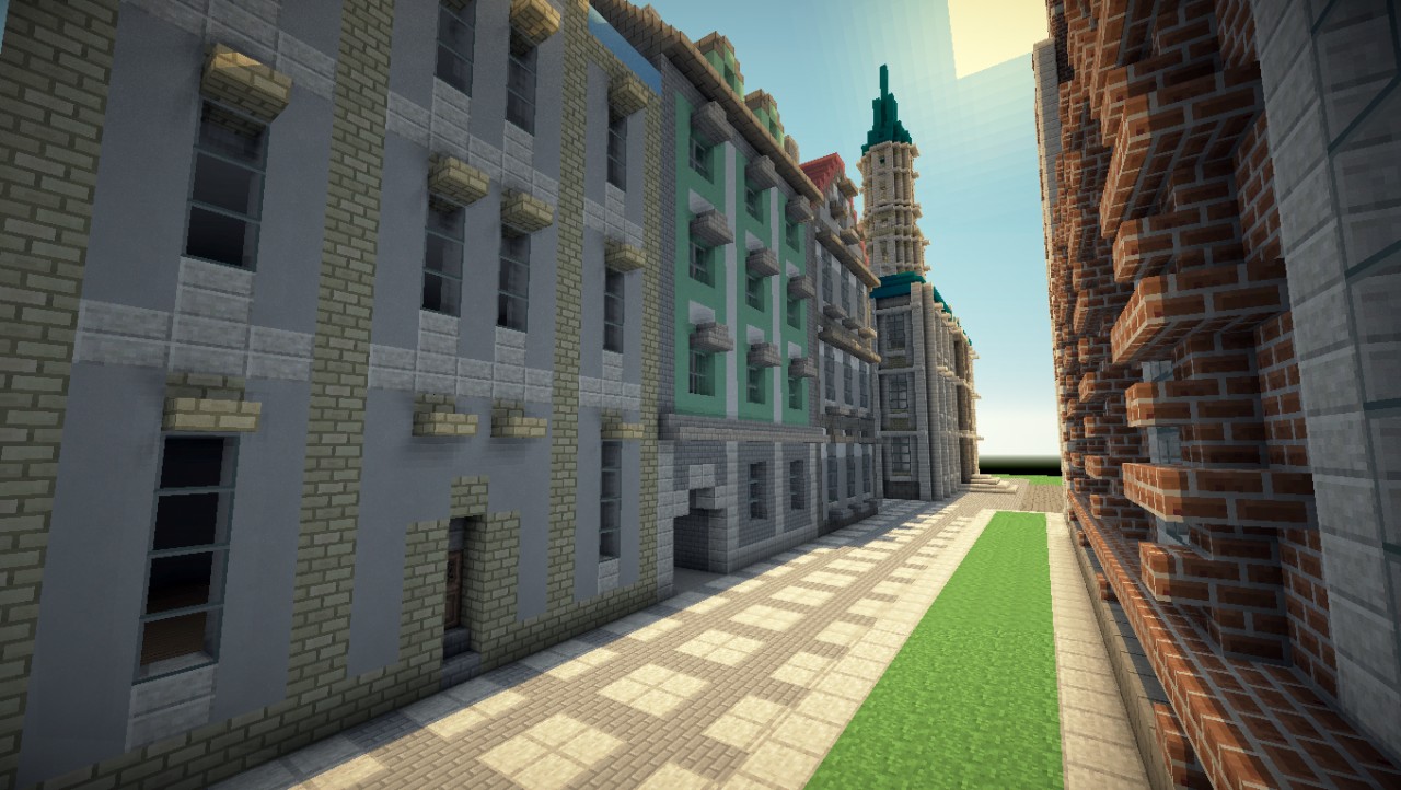 Skoroszewsk - big and realistic city - NEW SCREENS! Minecraft Map