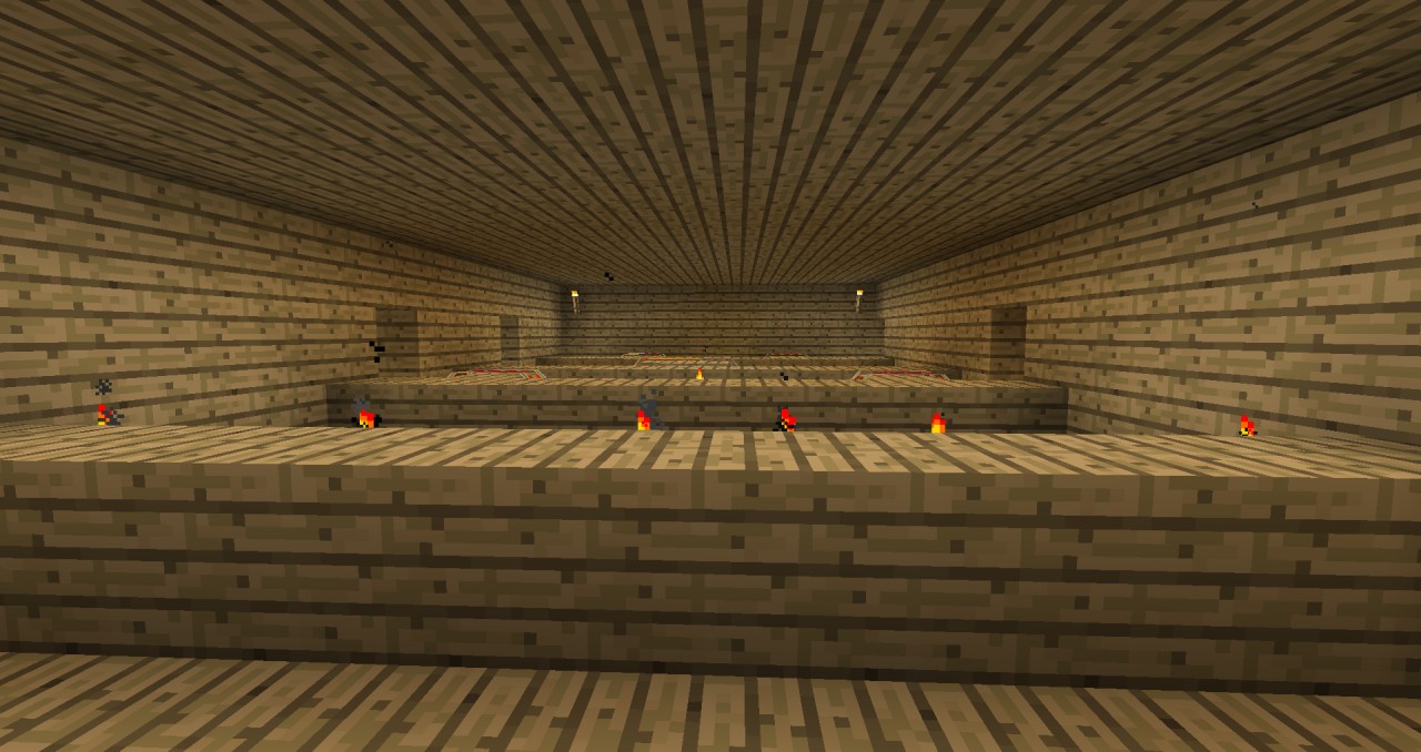 Moving target shooting range 1.1 (only for pros) Minecraft Map
