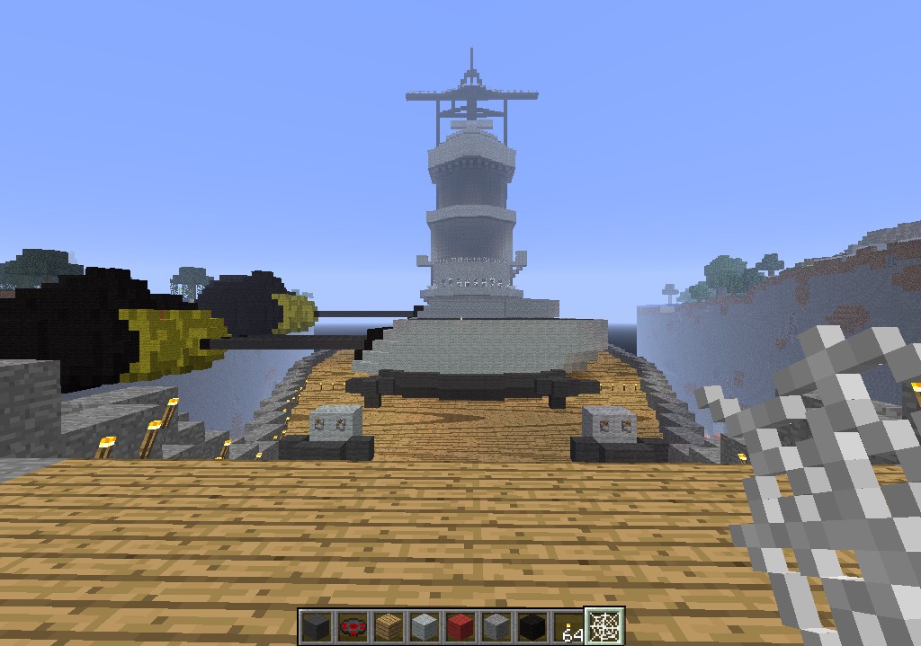 U.S.S. Iowa Minecraft Map