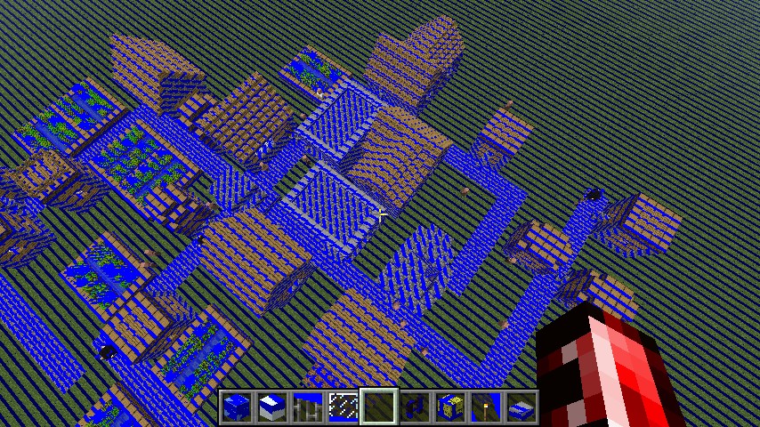 Graffiti Pack BLUE TERRAIN Minecraft Texture Pack