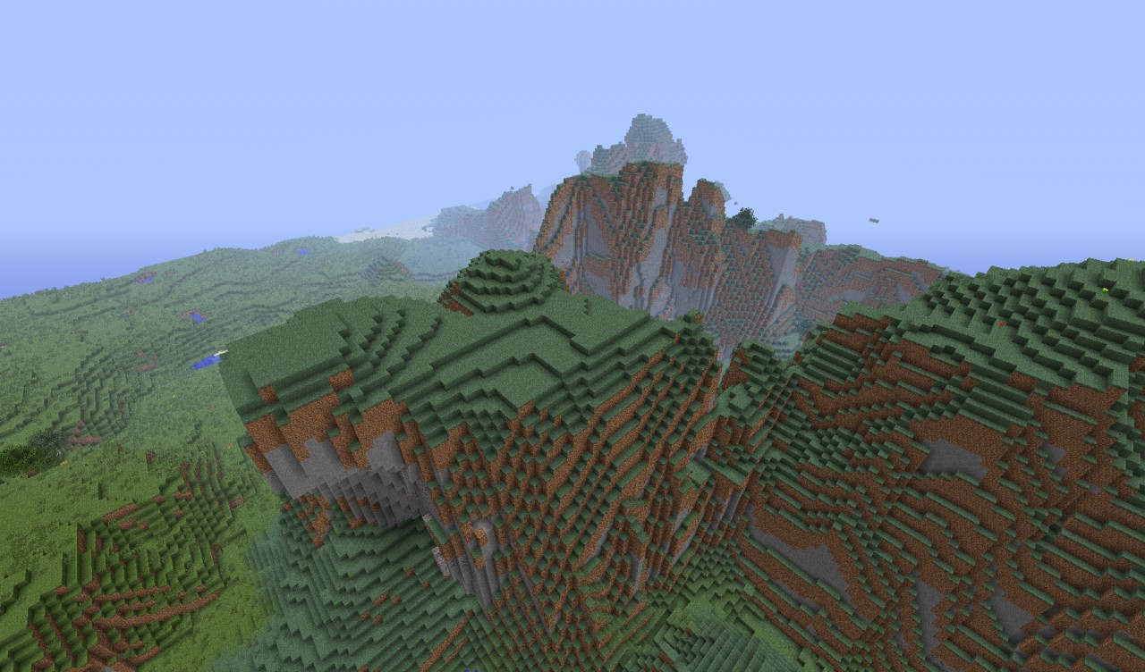 Epic Extreme Hills Minecraft Map