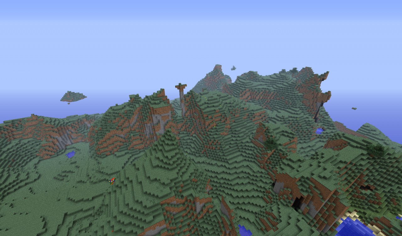 Epic Extreme Hills Minecraft Map