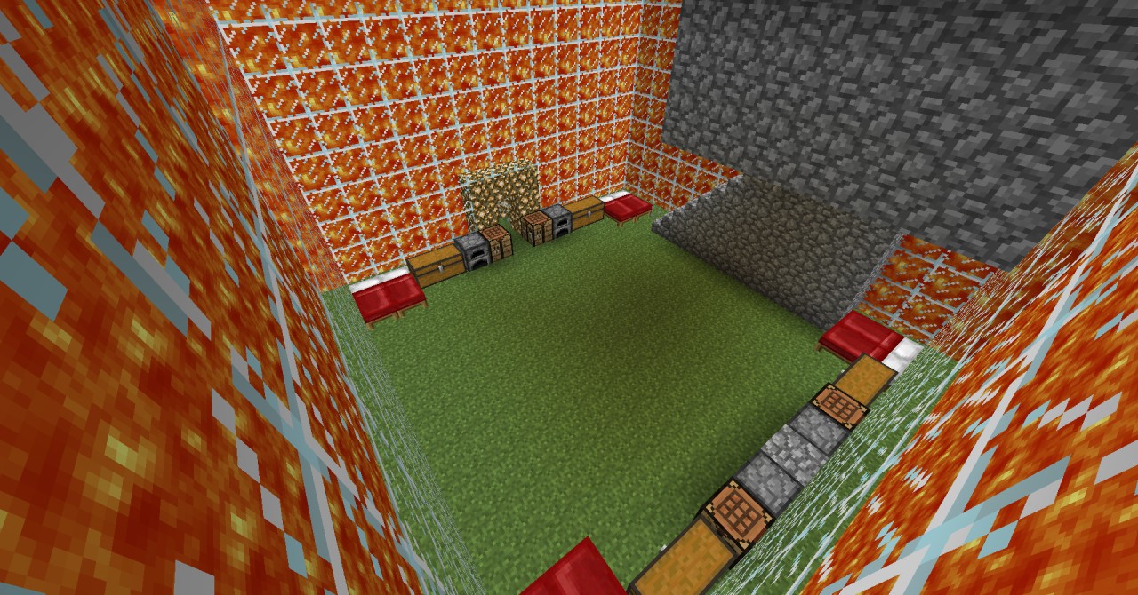 Lava House (Survival) Minecraft Map