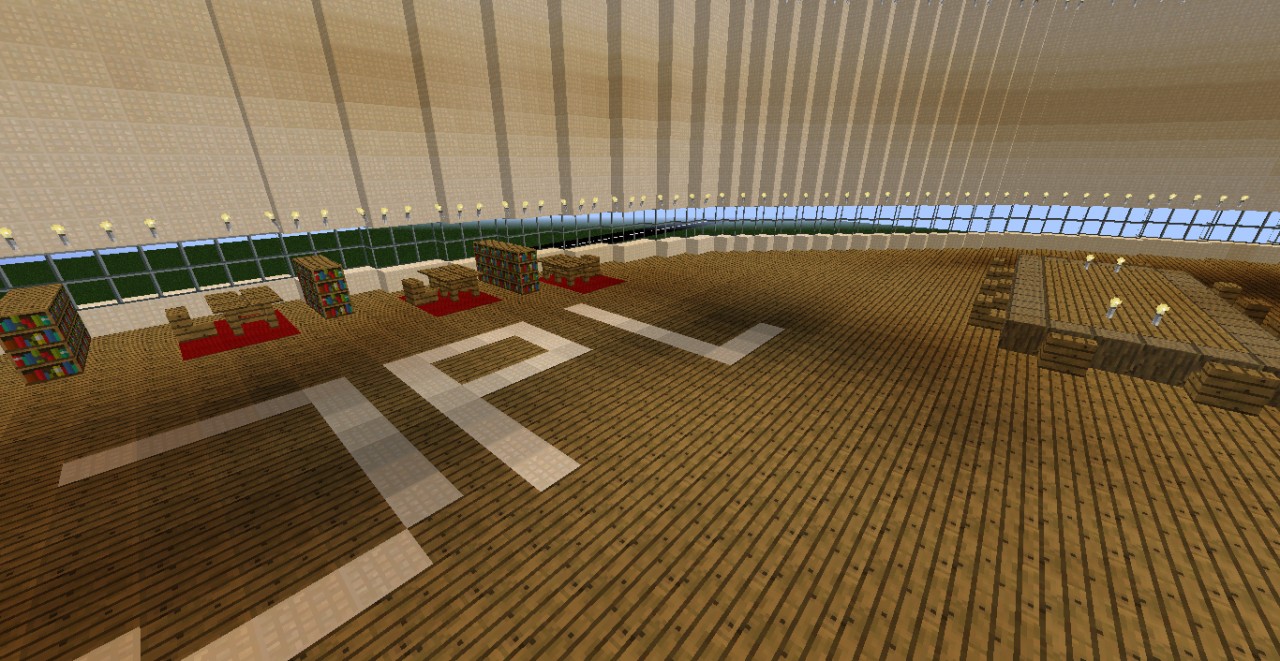 JPL Stadium - Soccer Arena Megabuild Minecraft Map