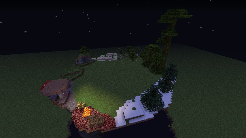 The Hand from the Void Minecraft Map